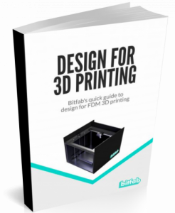 How to design for 3D printing ebook by Bitfab (free 3D printing ebook)